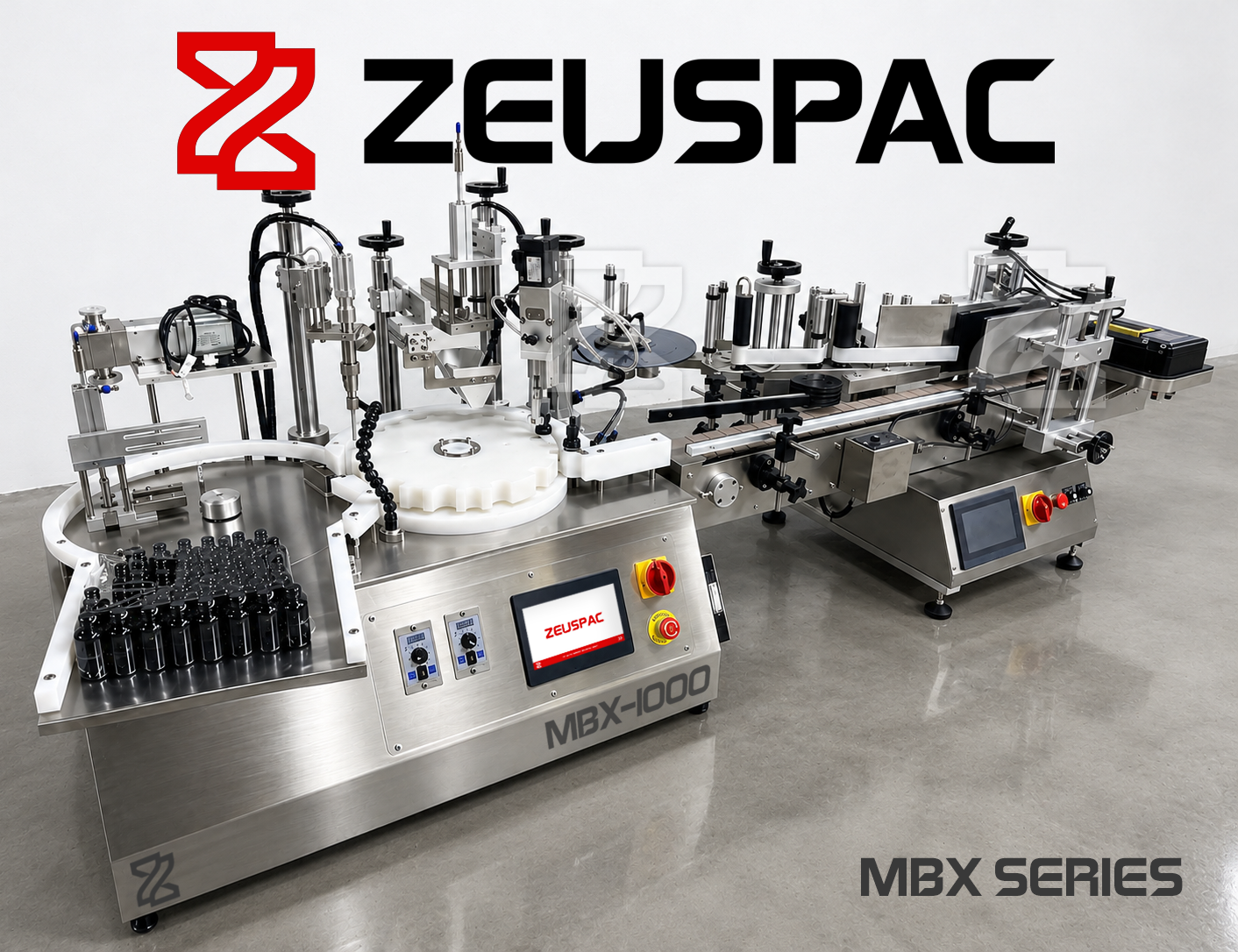 Tabletop Bottle Labeling Machine – ZEUSPAC USA